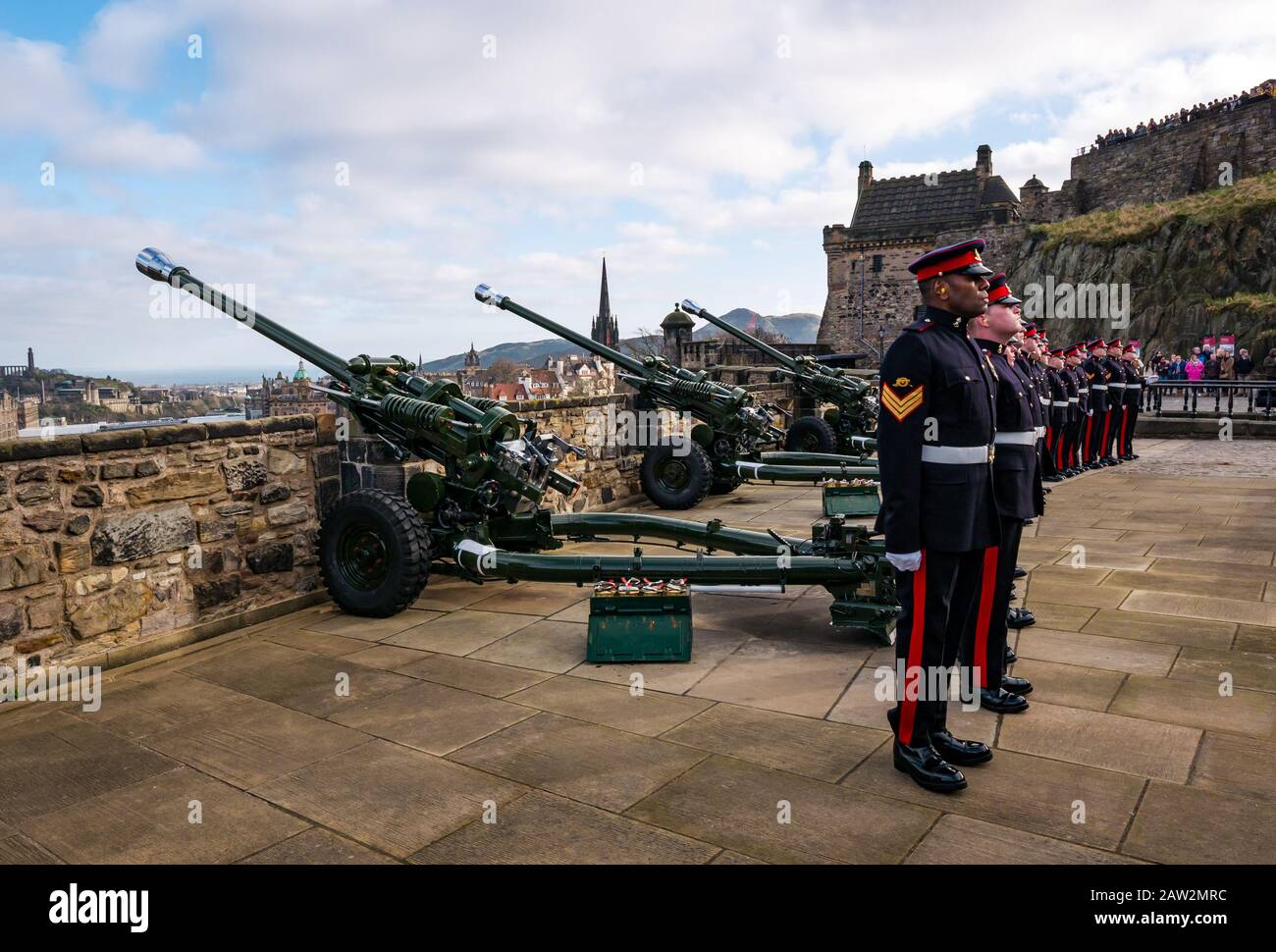 Edinburgh Castle, Edinburgh, Scotland, United Kingdom. 06th Feb, 2020 ...