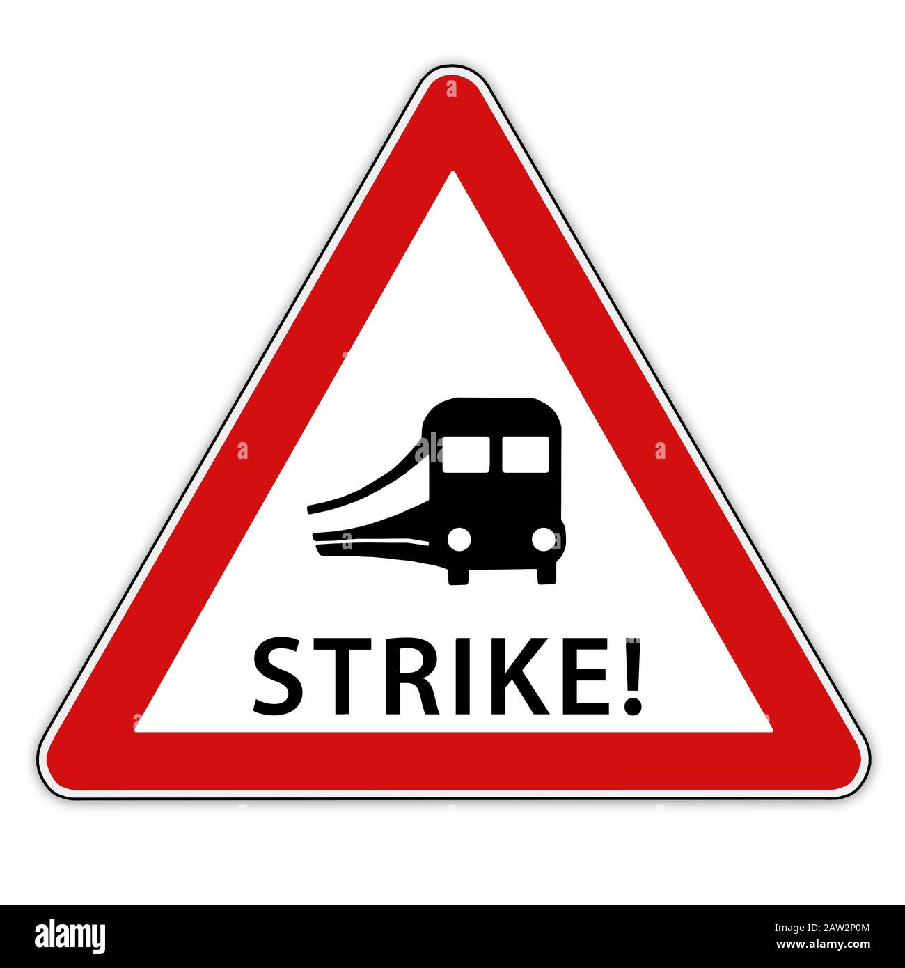 Strike tram Cut Out Stock Images & Pictures - Alamy