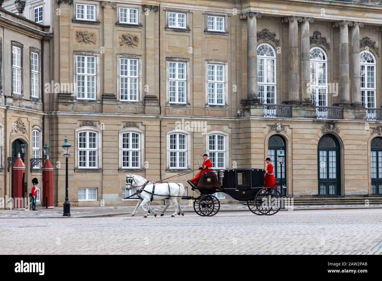 Danish royal palace carriage hi-res stock photography and images - Alamy