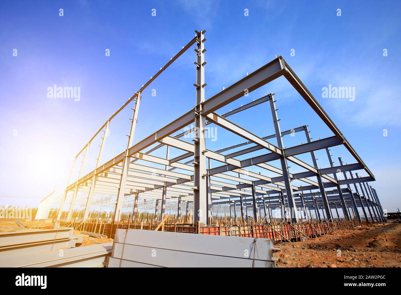The steel structure Stock Photo - Alamy