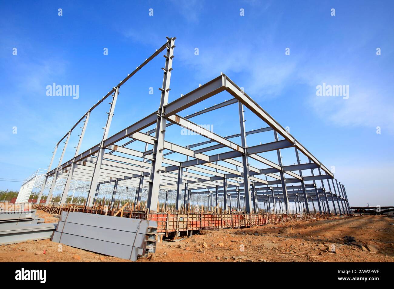 The steel structure Stock Photo - Alamy