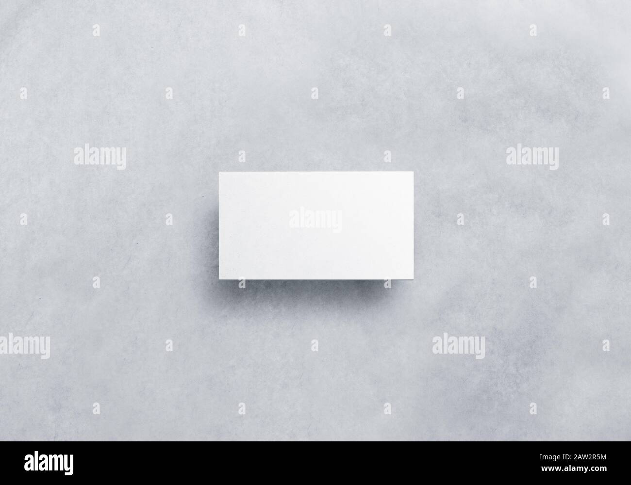 Blank white call card design mockup, craft paper, clipping path Stock ...