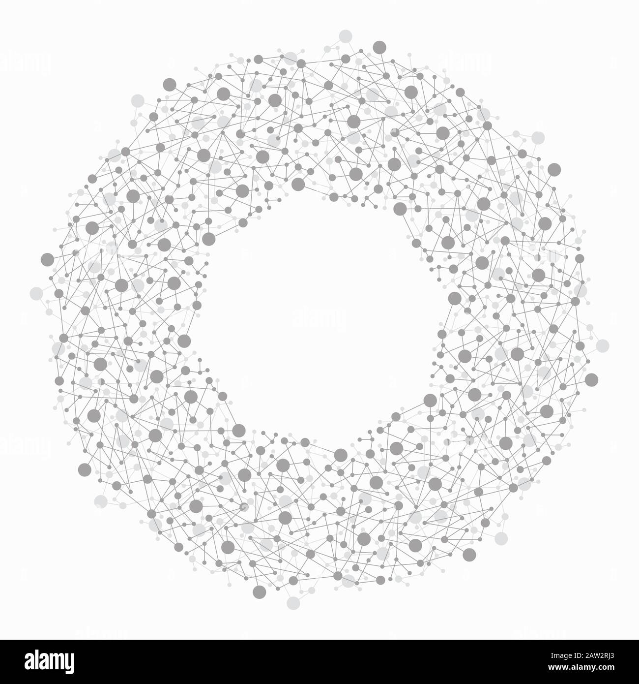 vector abstract molecule background. circle structure of connected ... vector abstract molecule background. circle structure of connected ...