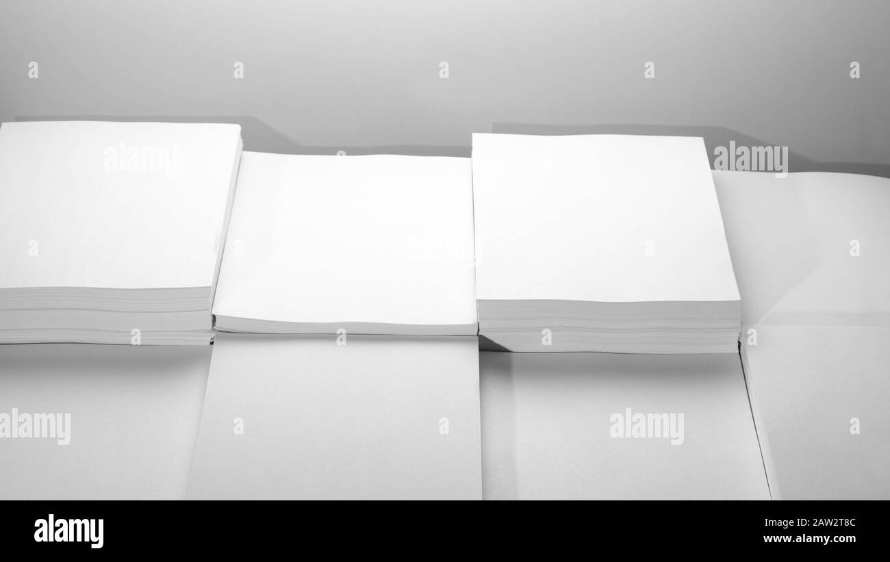 Stack documents Black and White Stock Photos & Images - Alamy