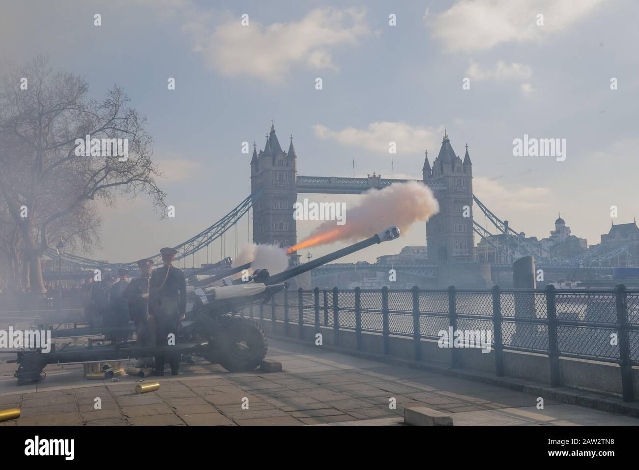 The Tower of London, UK. 6th Feb 2020. The Honourable Artillery Company ...