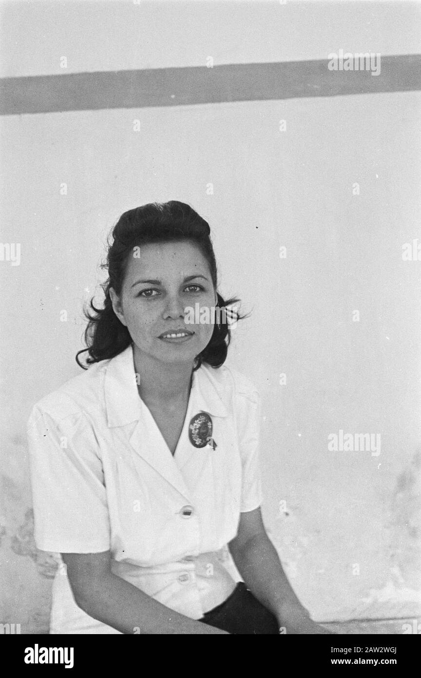 Portraits Portrait of a lady Date: 01/01/1947 Location: Batavia ...
