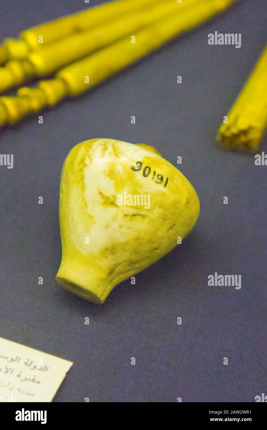 Egypt, Cairo, Egyptian Museum, from the tomb of Neferuptah, daughter of ...