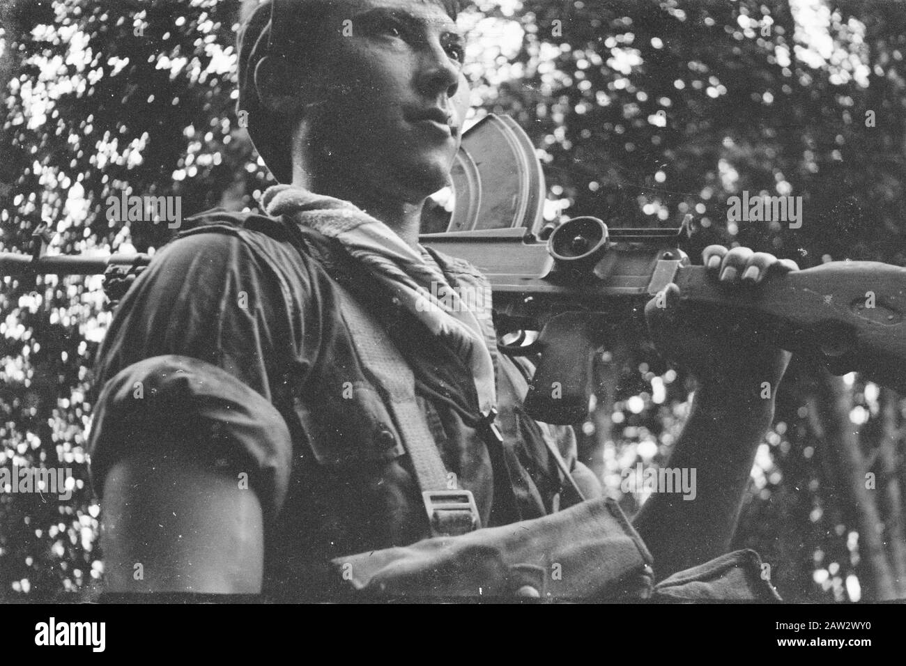 Borneo (1947 Feb) description: Portrait of an unknown soldier Date ...
