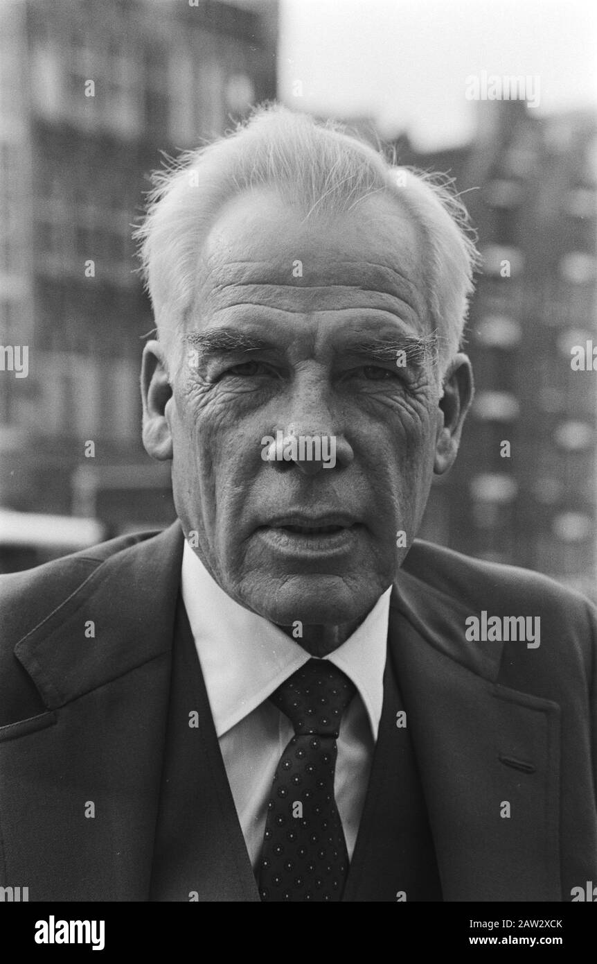 American actor Lee Marvin in Amsterdam portraits, actors, portraits ...
