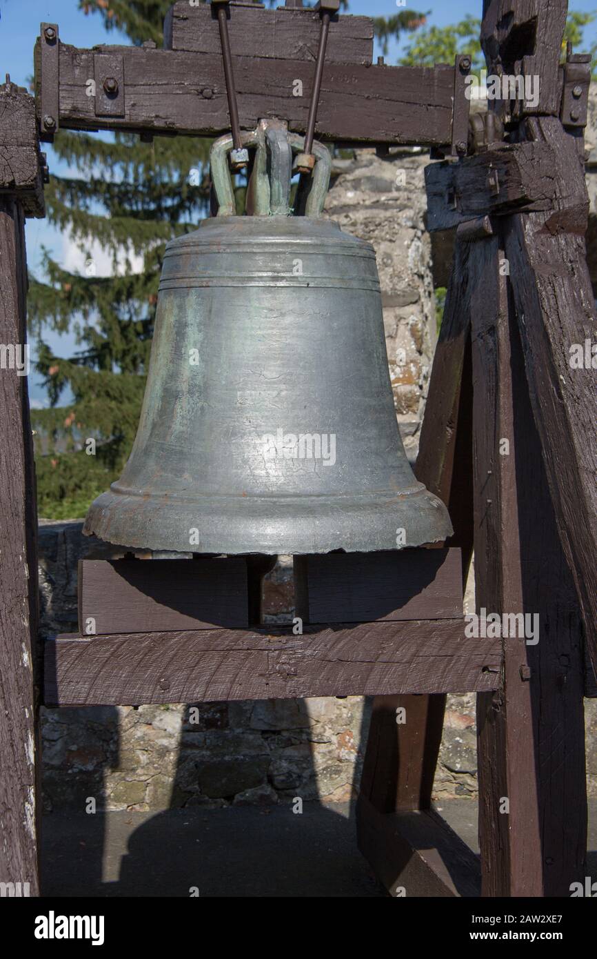 Ringing bells at Greifenstein Castle Stock Photo - Alamy