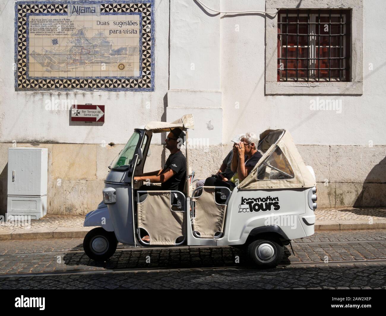 Tuk tuk drivers lisbon portugal hi-res stock photography and images - Alamy