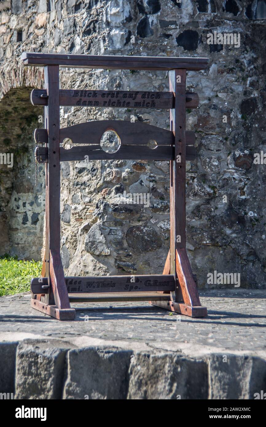 Pillory Middle Ages High Resolution Stock Photography and Images - Alamy