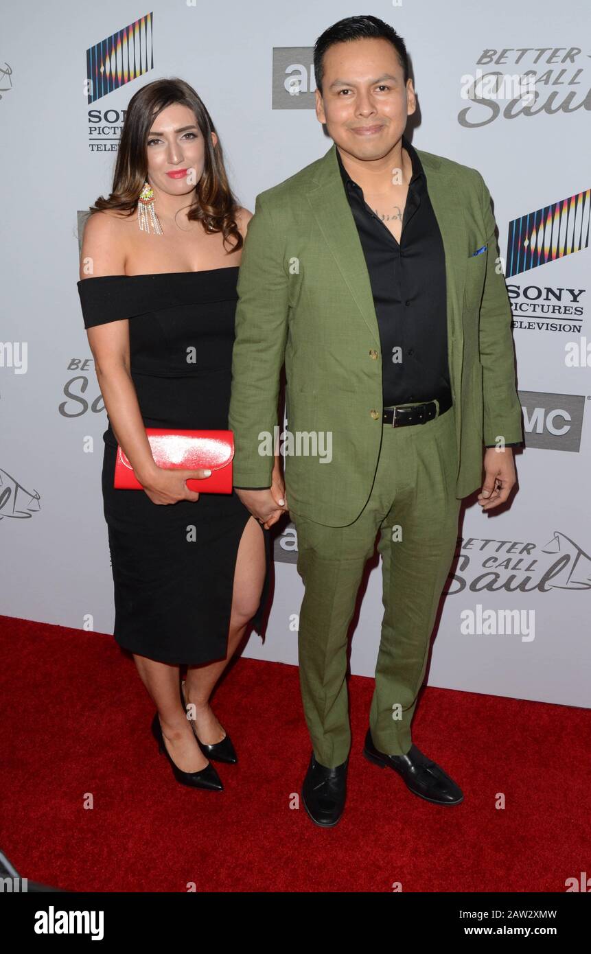 Hollywood, Ca. 5th Feb, 2020. Jeremiah Bitsui at the Premiere Of AMC's Better Call Saul Season 5 ...