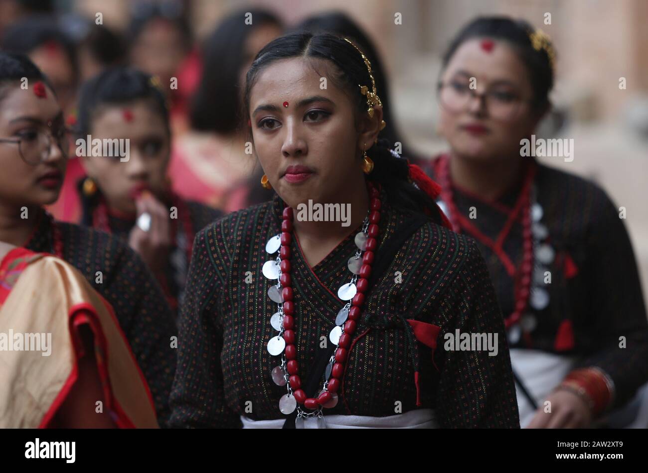 Nepal kathmandu bhimsen god business hi-res stock photography and ...
