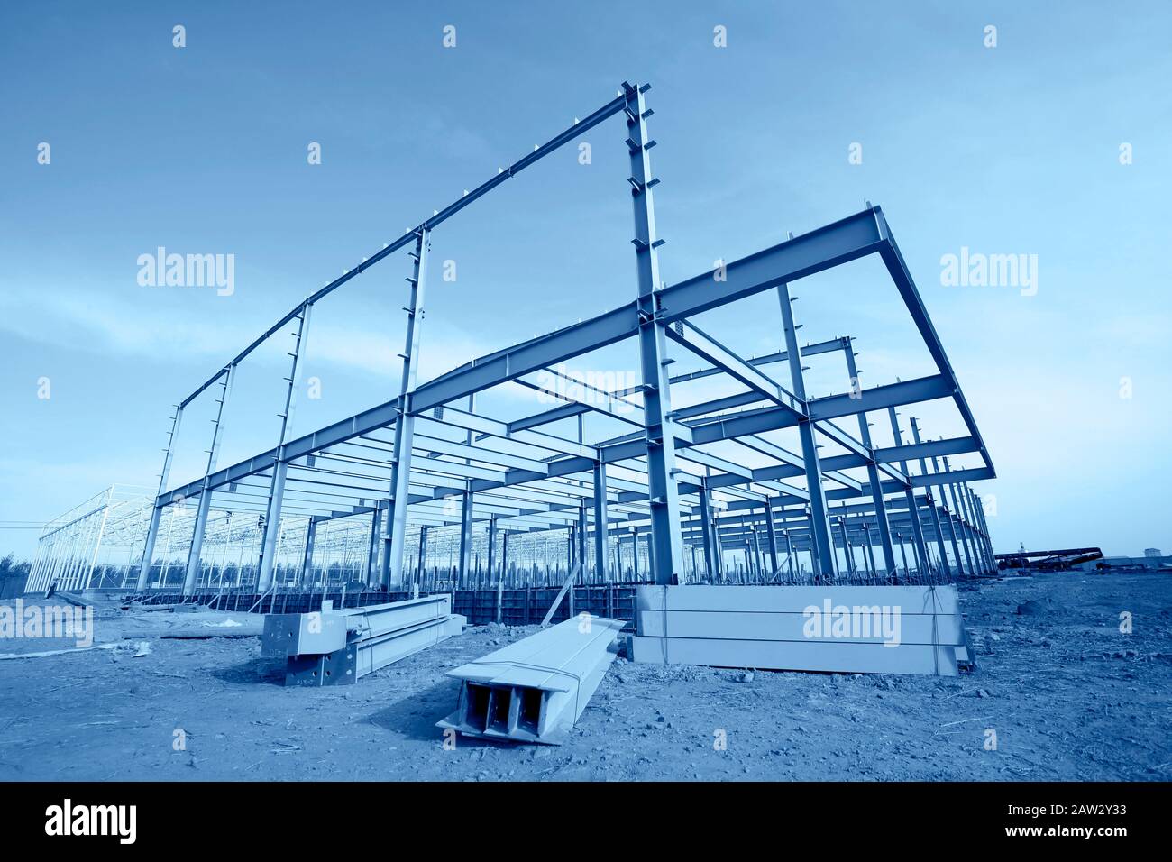 The steel structure Stock Photo - Alamy