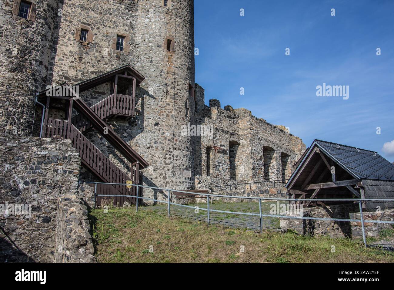Greifenstein Best preserved castle in Germany Stock Photo - Alamy