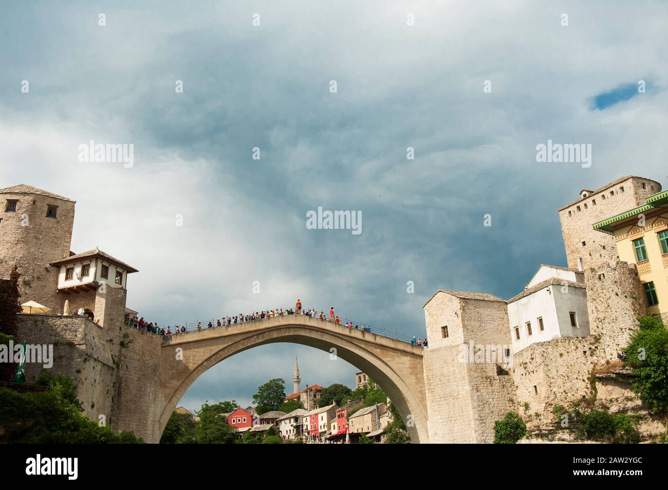 Stari Most, also known as Mostar Bridge, bosnia Stock Photo - Alamy