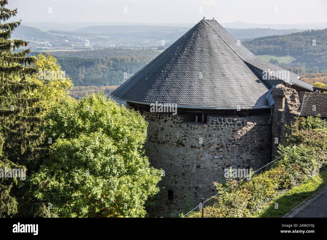 Greifenstein Best preserved castle in Germany Stock Photo - Alamy