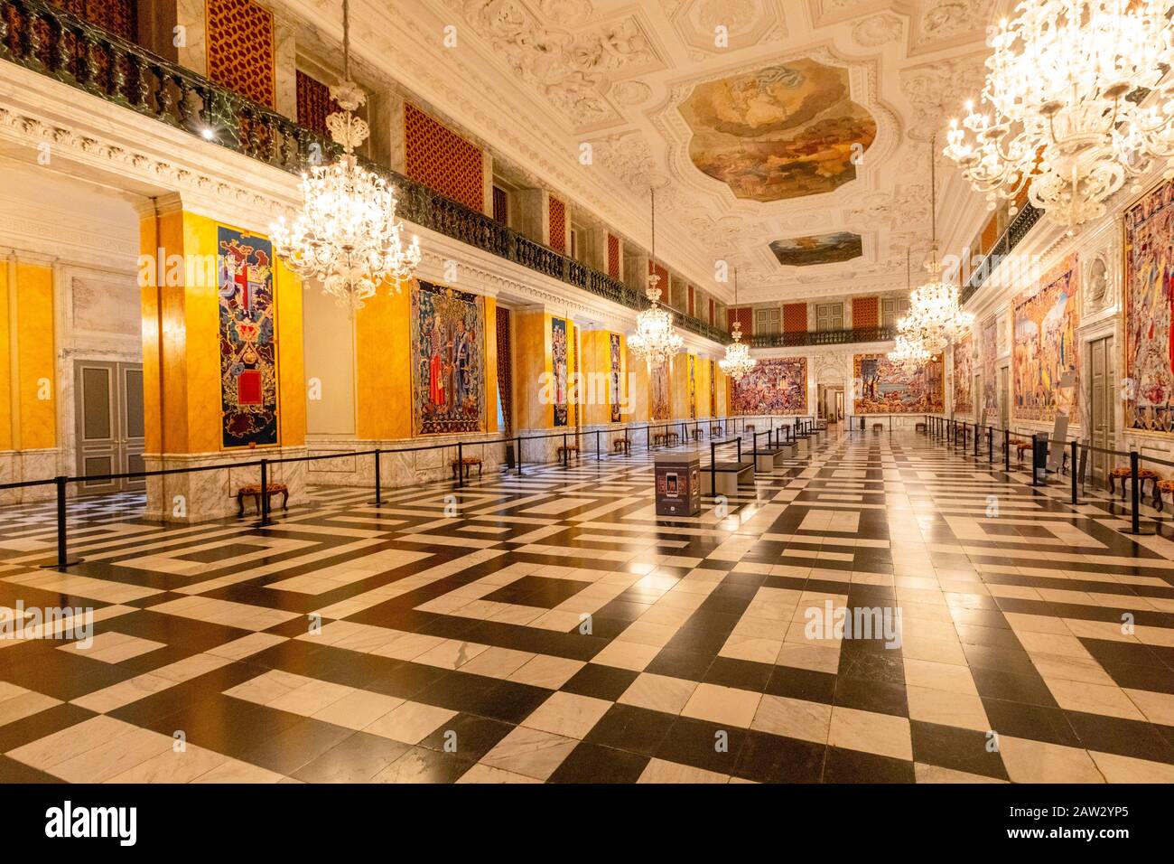 The Great Hall, The Royal Reception Rooms, Christiansborg Palace ...
