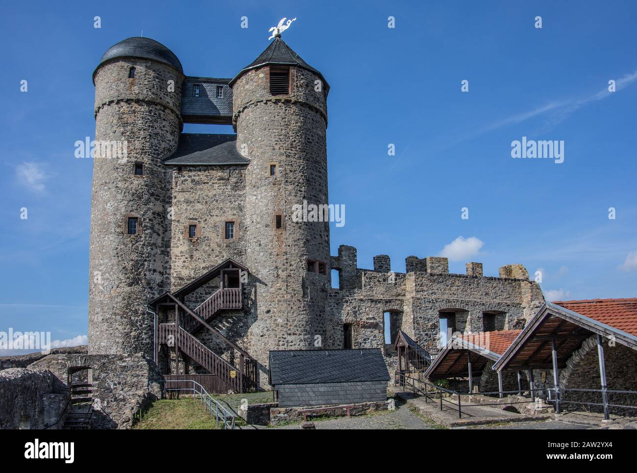 Greifenstein Best preserved castle in Germany Stock Photo - Alamy
