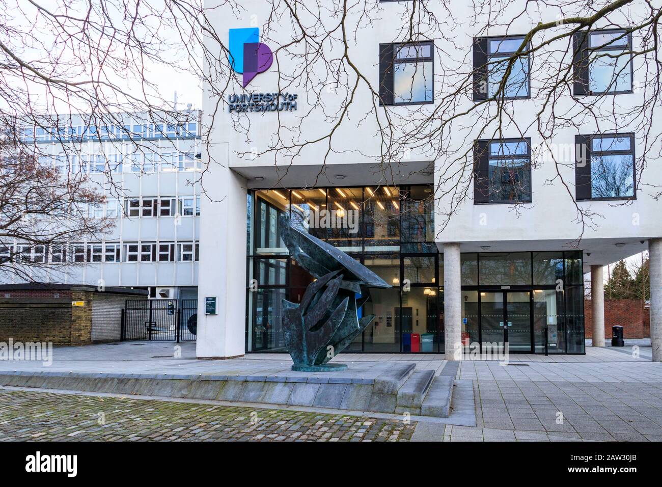 University of Portsmouth, Dennis Sciama Building, Portsmouth, UK Stock ...