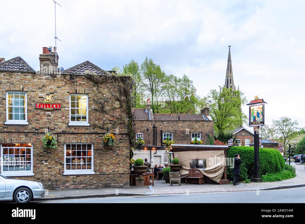 The flask pub, highgate, london hi-res stock photography and images - Alamy