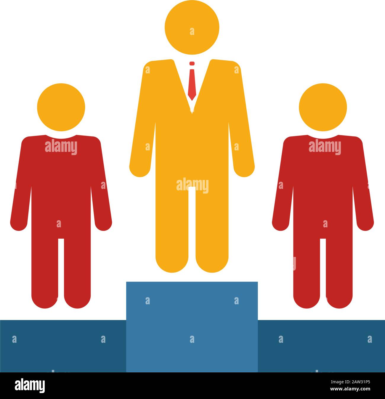Leadership icon. Simple element from human resources icons collection ...
