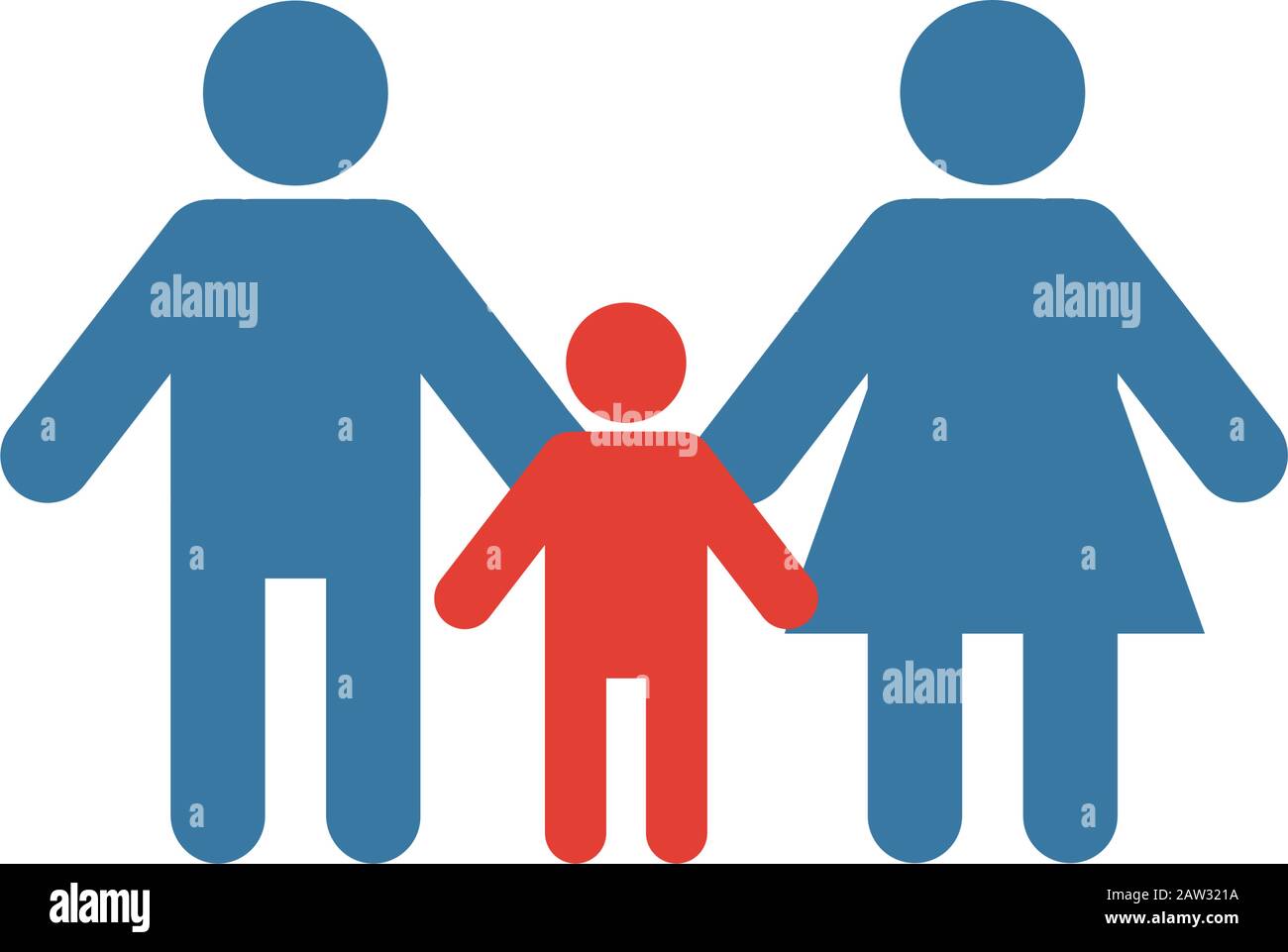 Family icon. Simple element from baby things icons collection. Creative ...