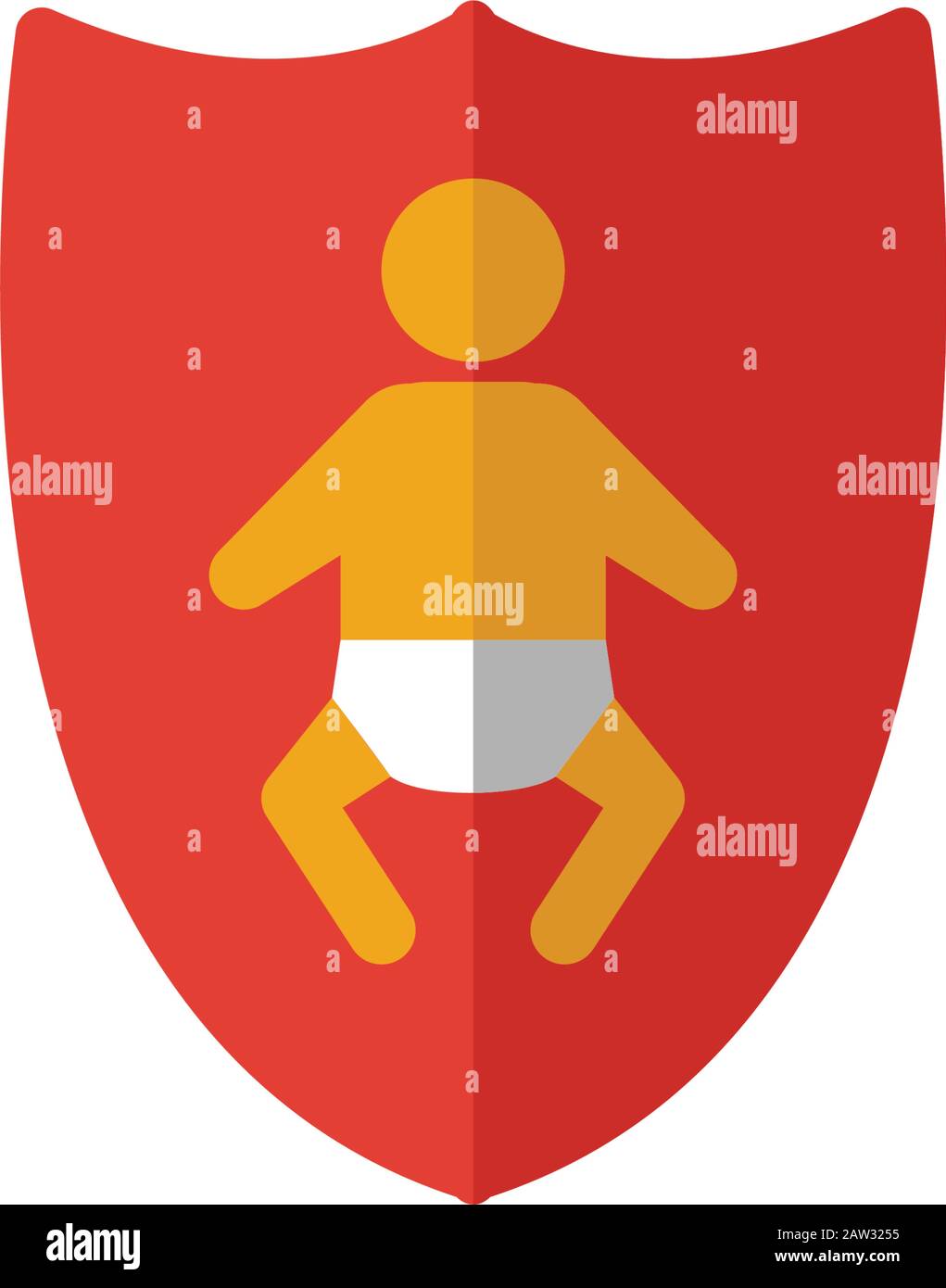 Child Safety icon. Simple element from baby things icons collection ...
