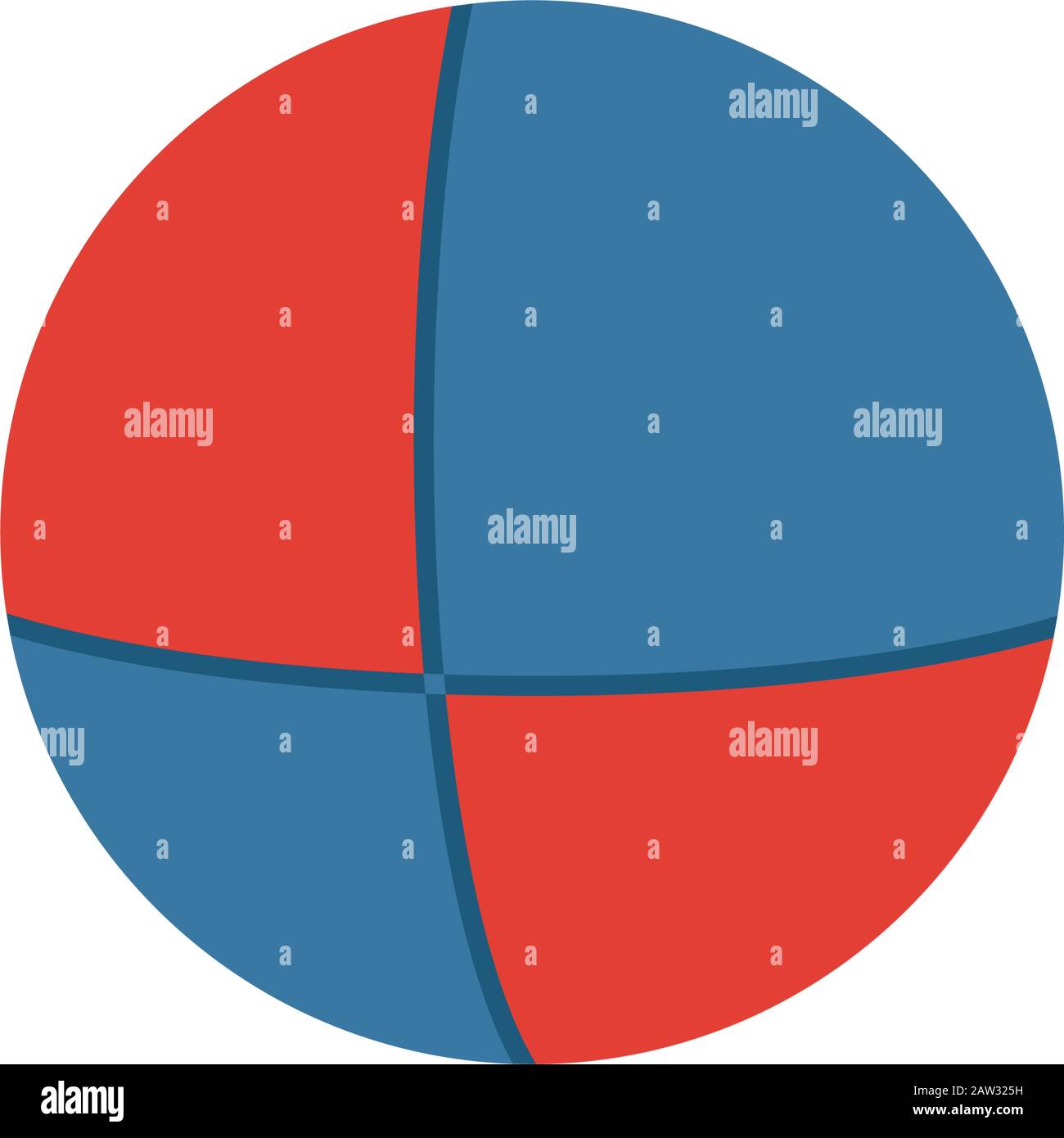 Ball icon. Simple element from baby things icons collection. Creative ...