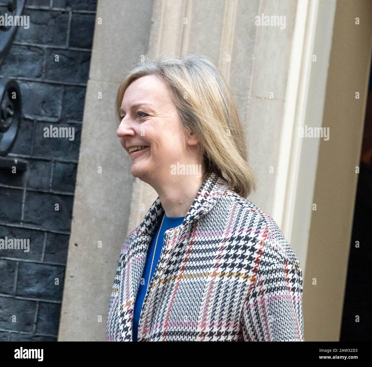 London, UK. 6th Feb, 2020. Elizabeth Truss MP PC International Trade ...