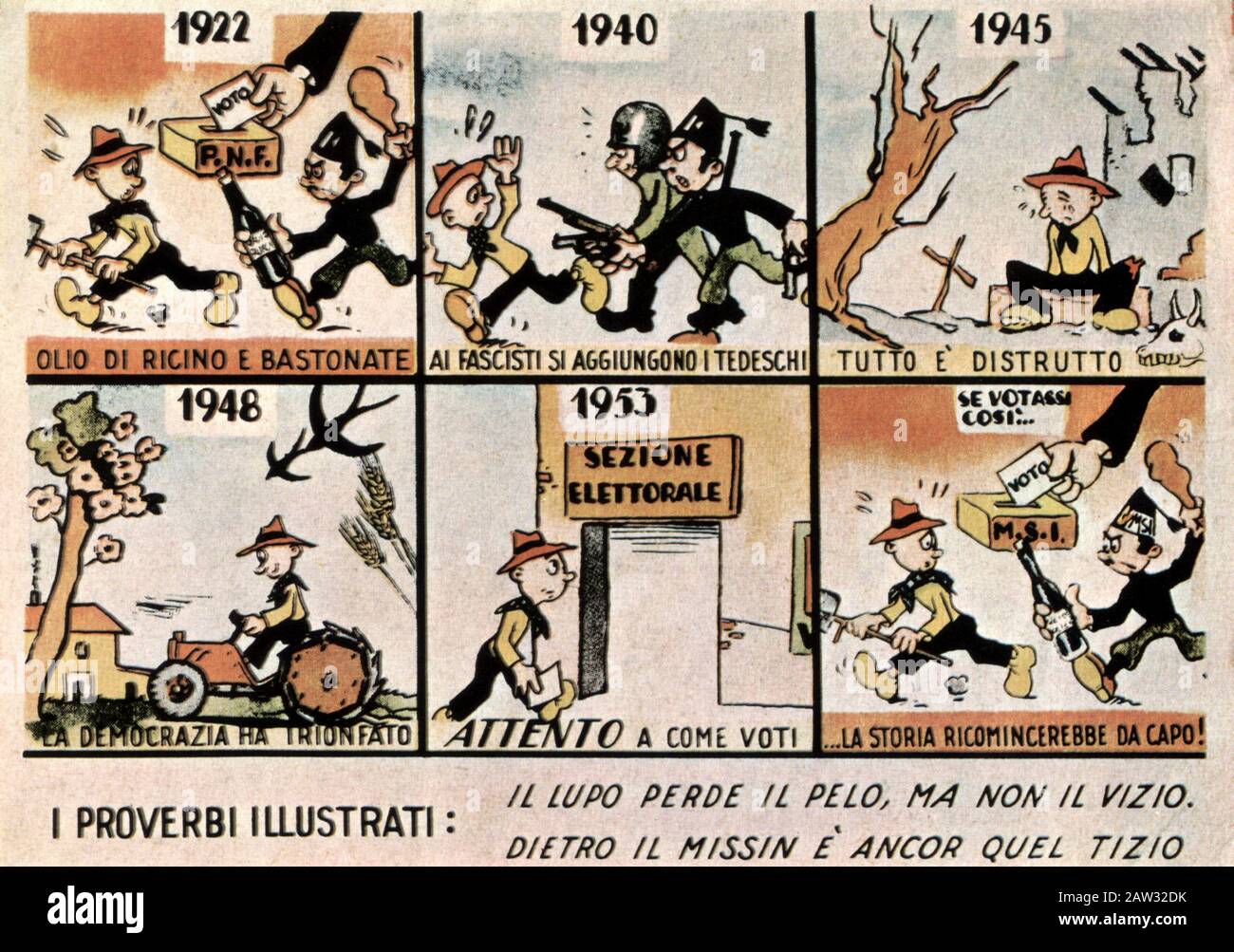 Propaganda fascista hi-res stock photography and images - Alamy