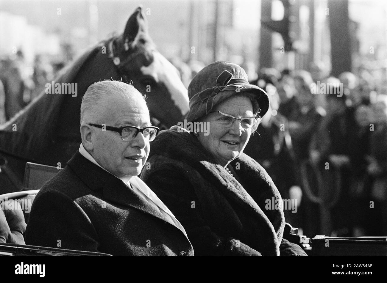 President Heinemann and his wife, Queen Juliana and Prince Bernhard ...