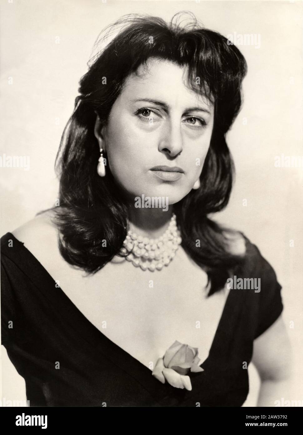 The italian actress anna magnani hi-res stock photography and images ...