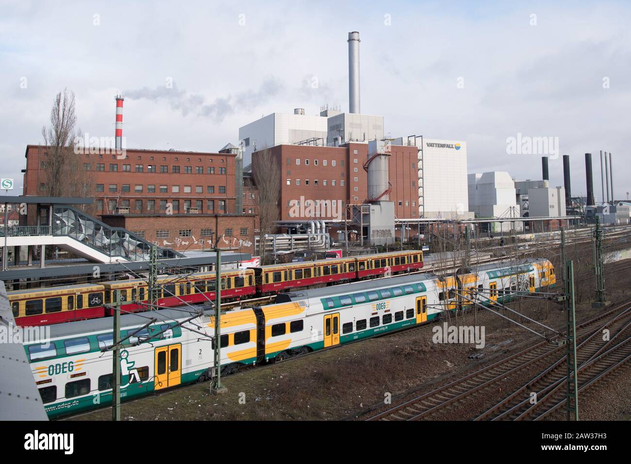 Berlin, Germany. 06th Feb, 2020. View of the Vattenfall power plant in ...