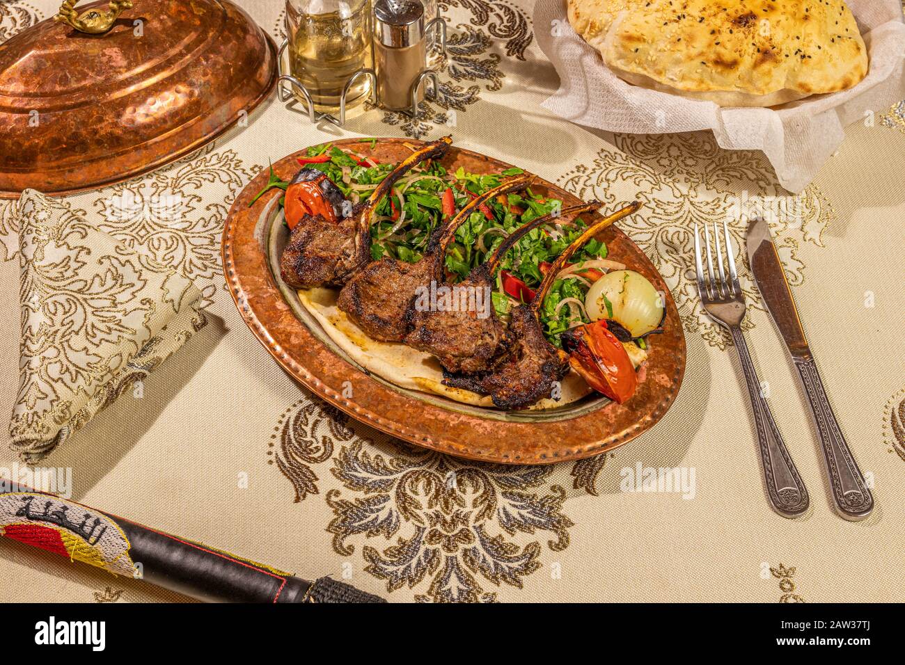 Fish dish middle east hi-res stock photography and images - Alamy