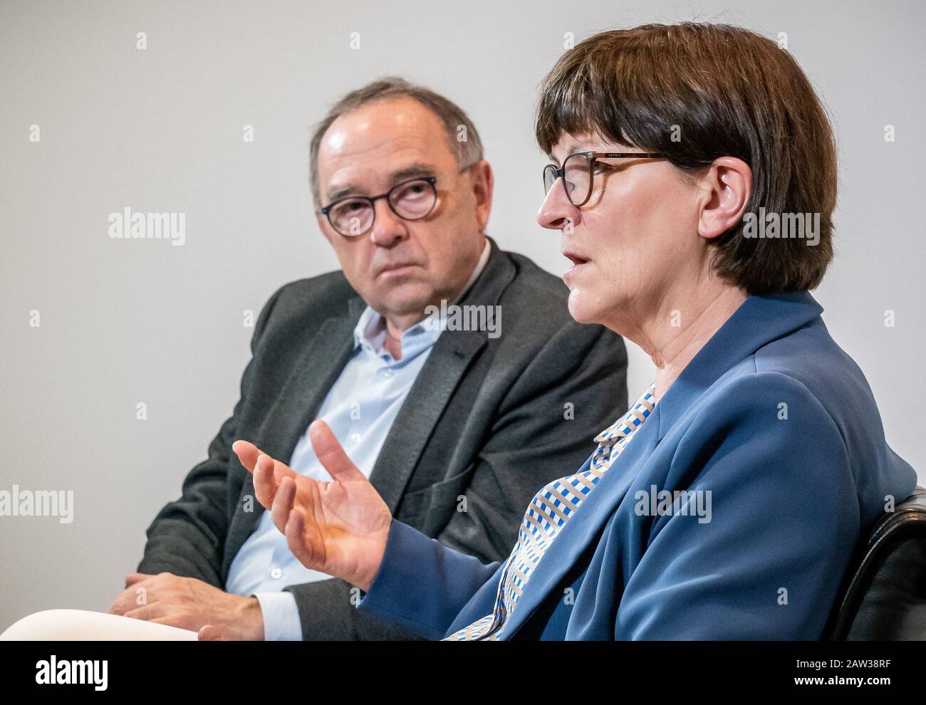 Berlin, Germany. 06th Feb, 2020. Norbert Walter-Borjans, Federal ...
