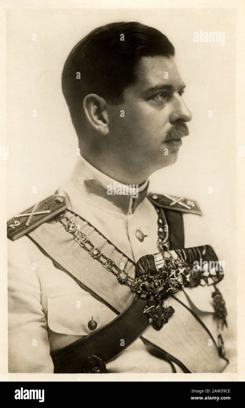1930, ROMANIA : King CAROL II of ROMANIA ( 1893 - 1953 ) Hohenzollern ...