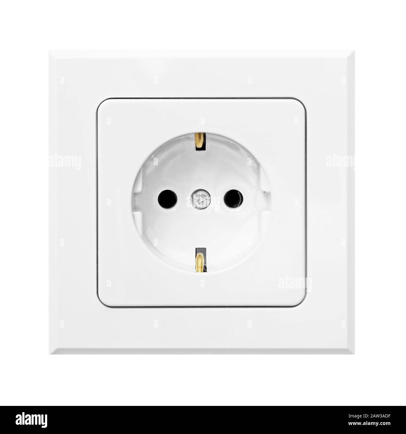 convenience outlet isolated on white background Stock Photo - Alamy