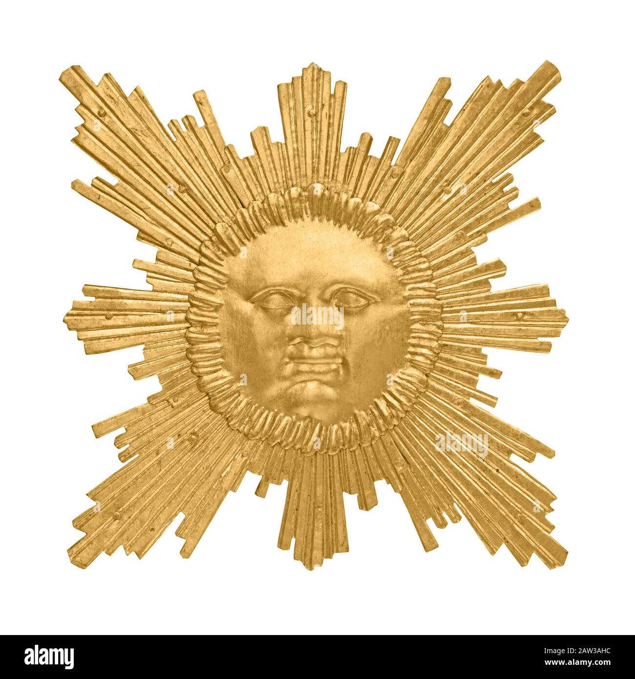 Rays sun on golden Cut Out Stock Images & Pictures - Alamy
