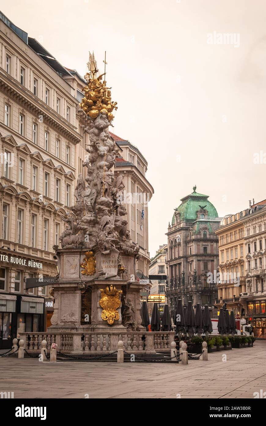 The Plague Column (German: Pestsäule), or Trinity Column (German ...
