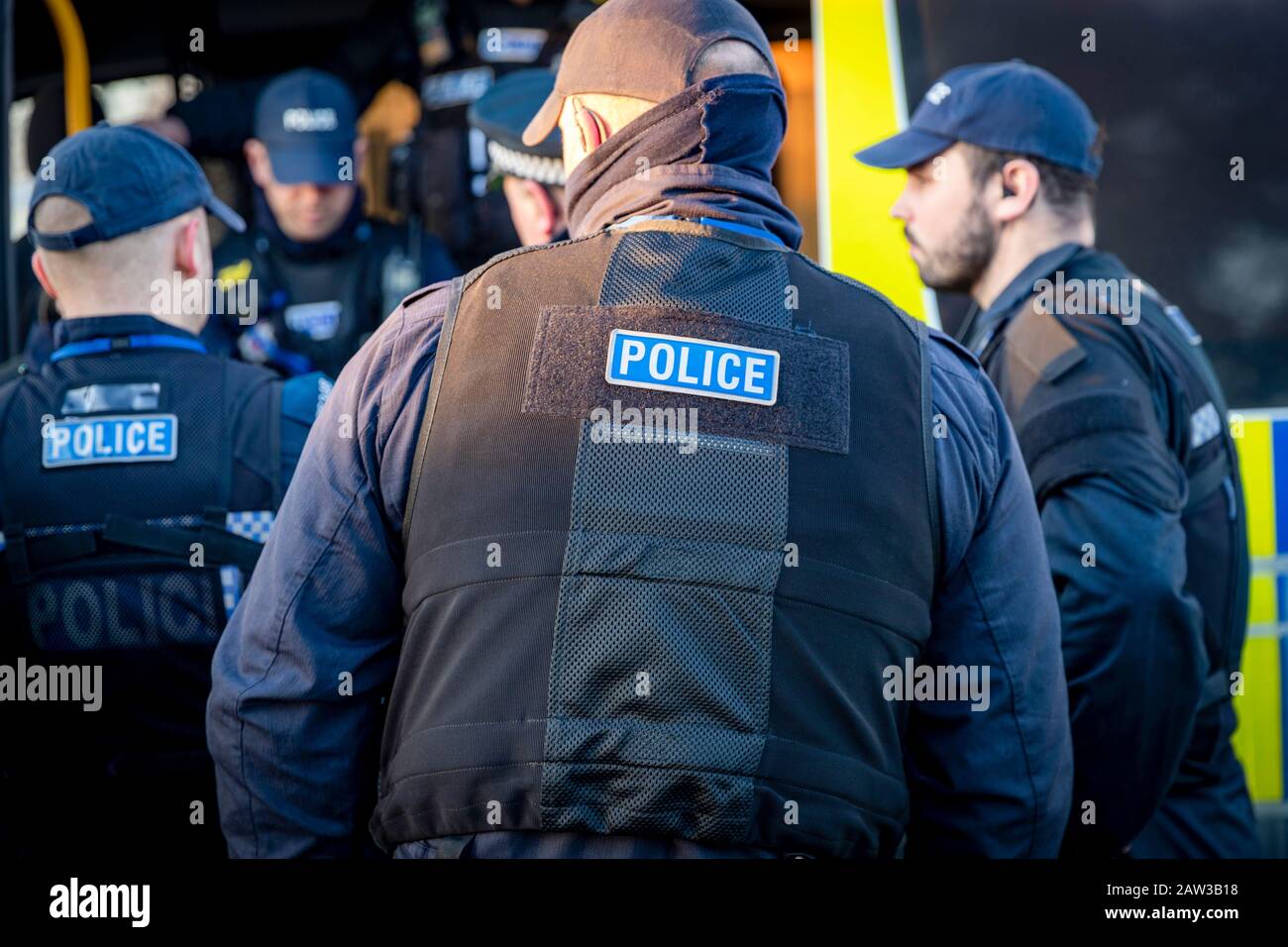 Clacton, Essex, UK. 6th Feb 2020. Essex Police execute County Lines ...