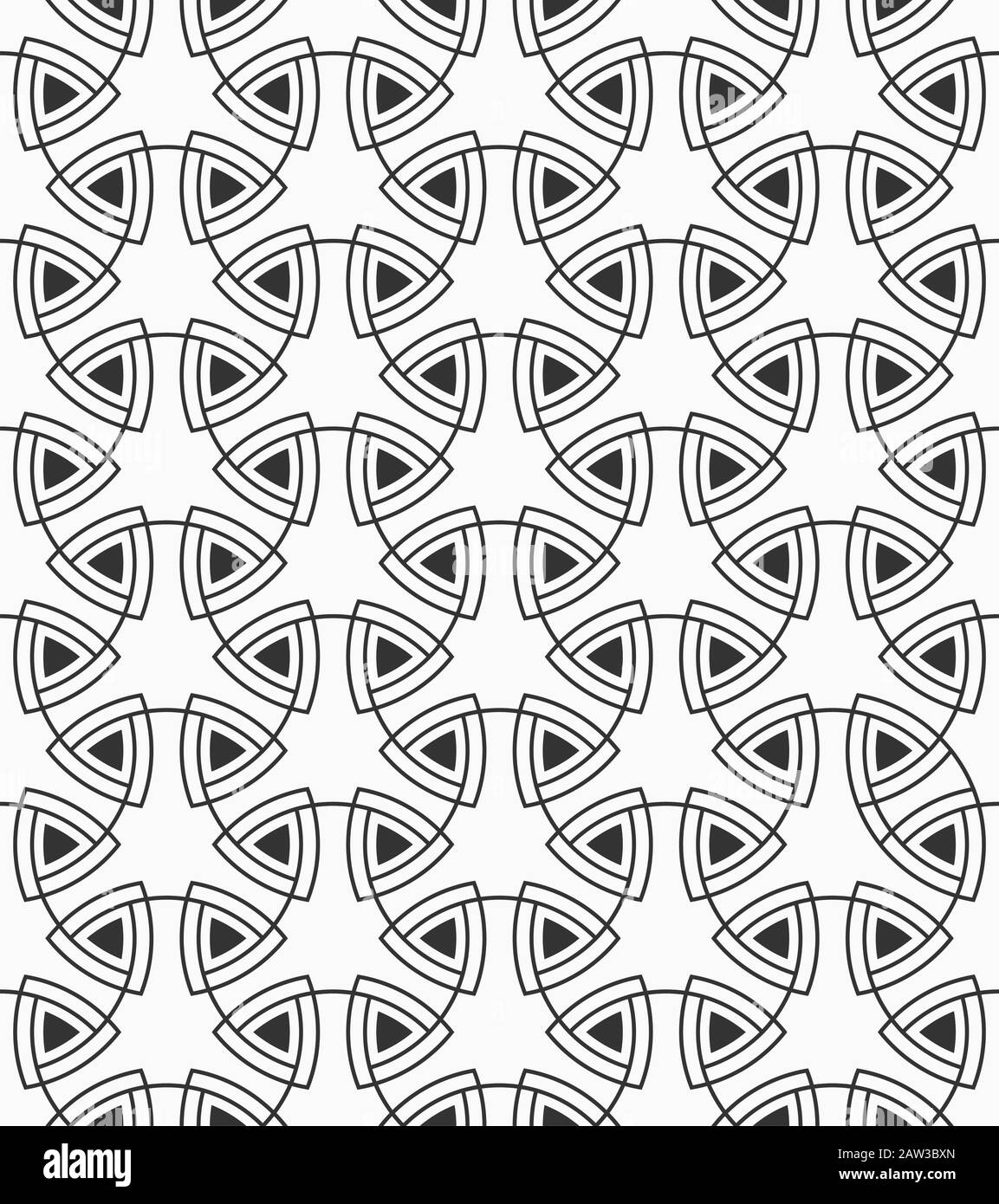 Abstract seamless pattern. Modern stylish texture. Geometric tiles with ...