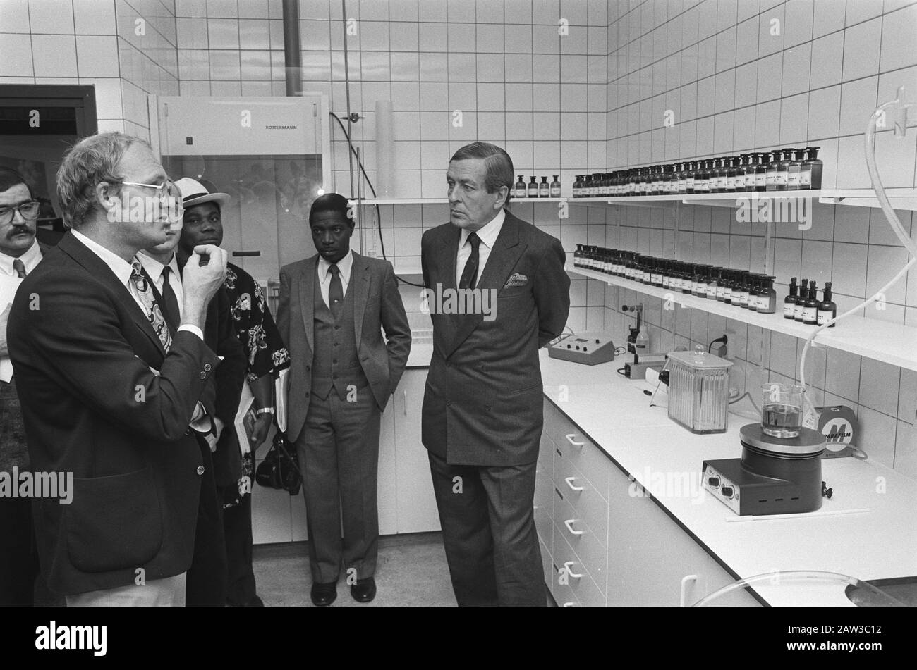 Prince Claus opened in Amsterdam, the construction of the foundation ...