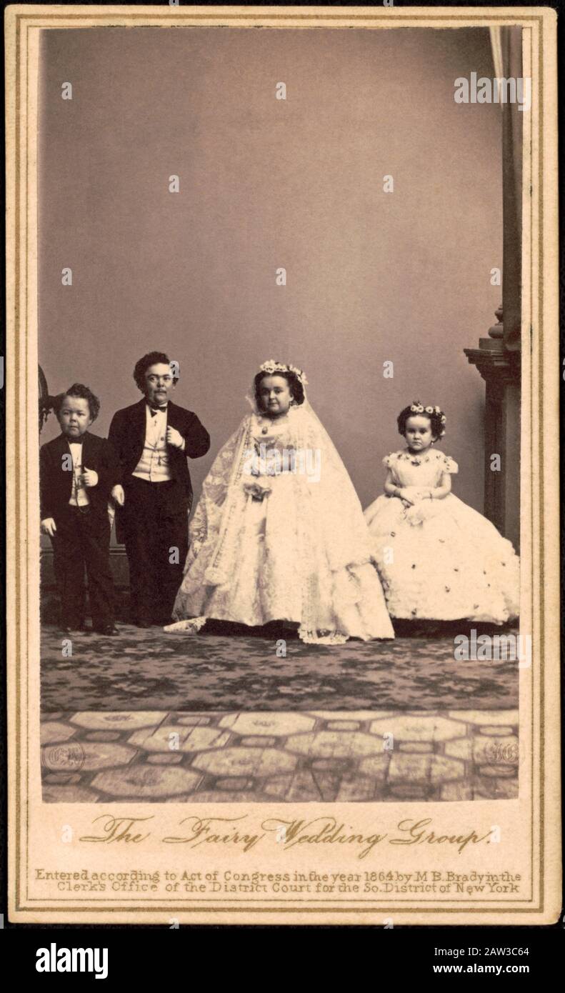 1864 , NEW YORK , USA : The american General TOM THUMB ( 1838 - 1883 ...