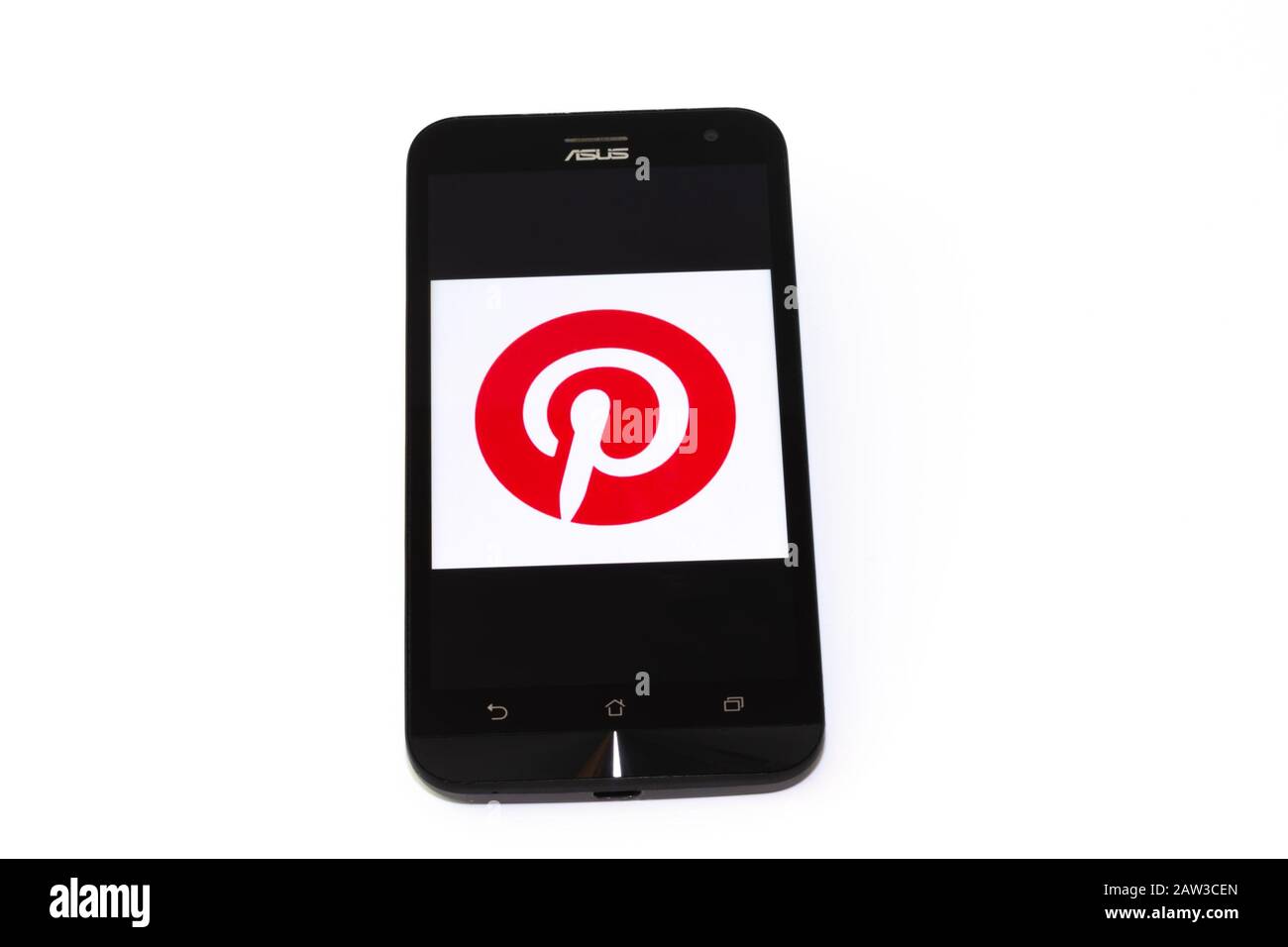 Pinterest screen Cut Out Stock Images & Pictures - Alamy