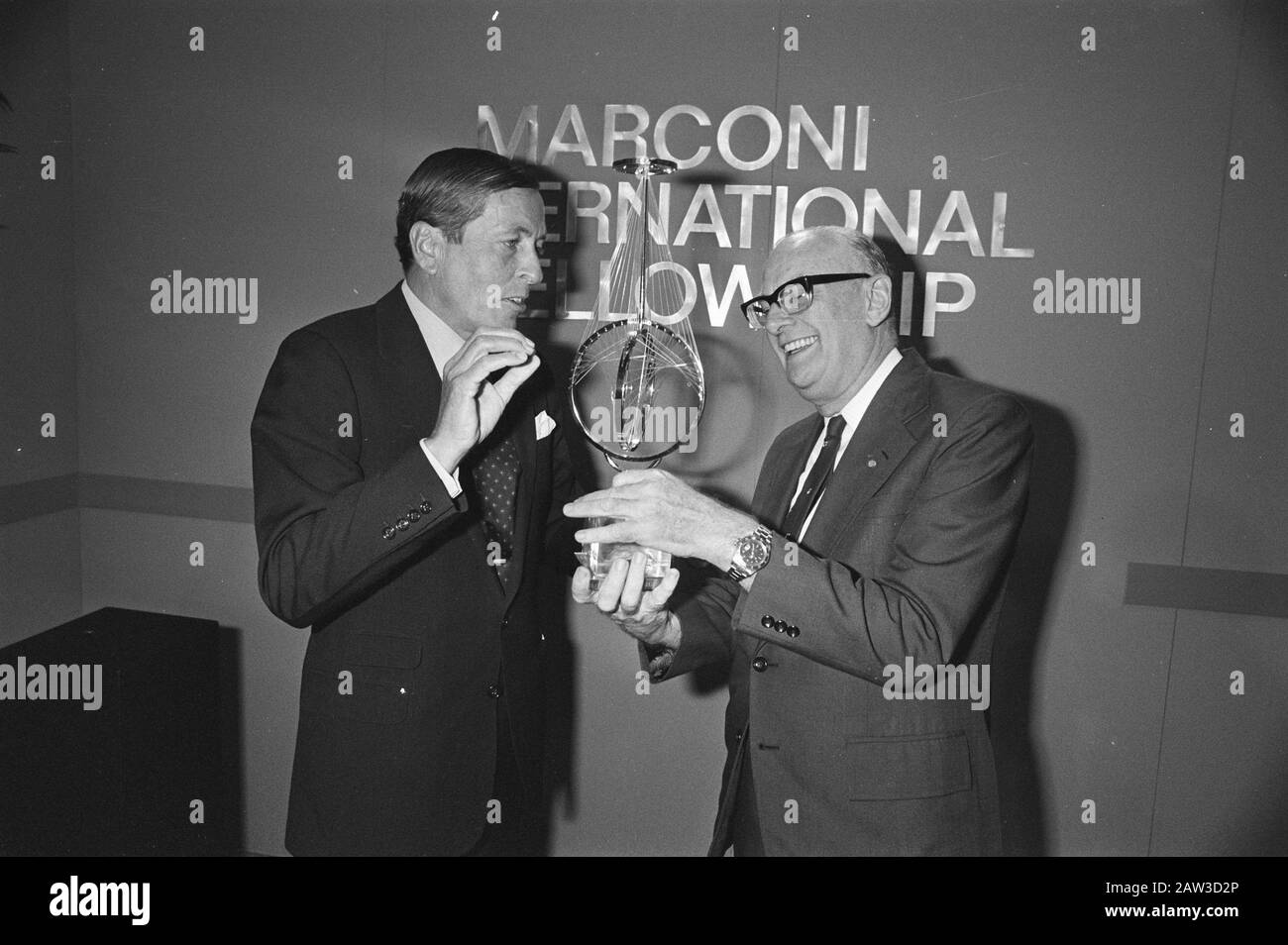 Marconi award Black and White Stock Photos & Images - Alamy