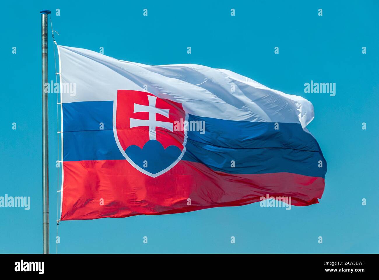 Three colors of the flag of slovakia hi-res stock photography and ...