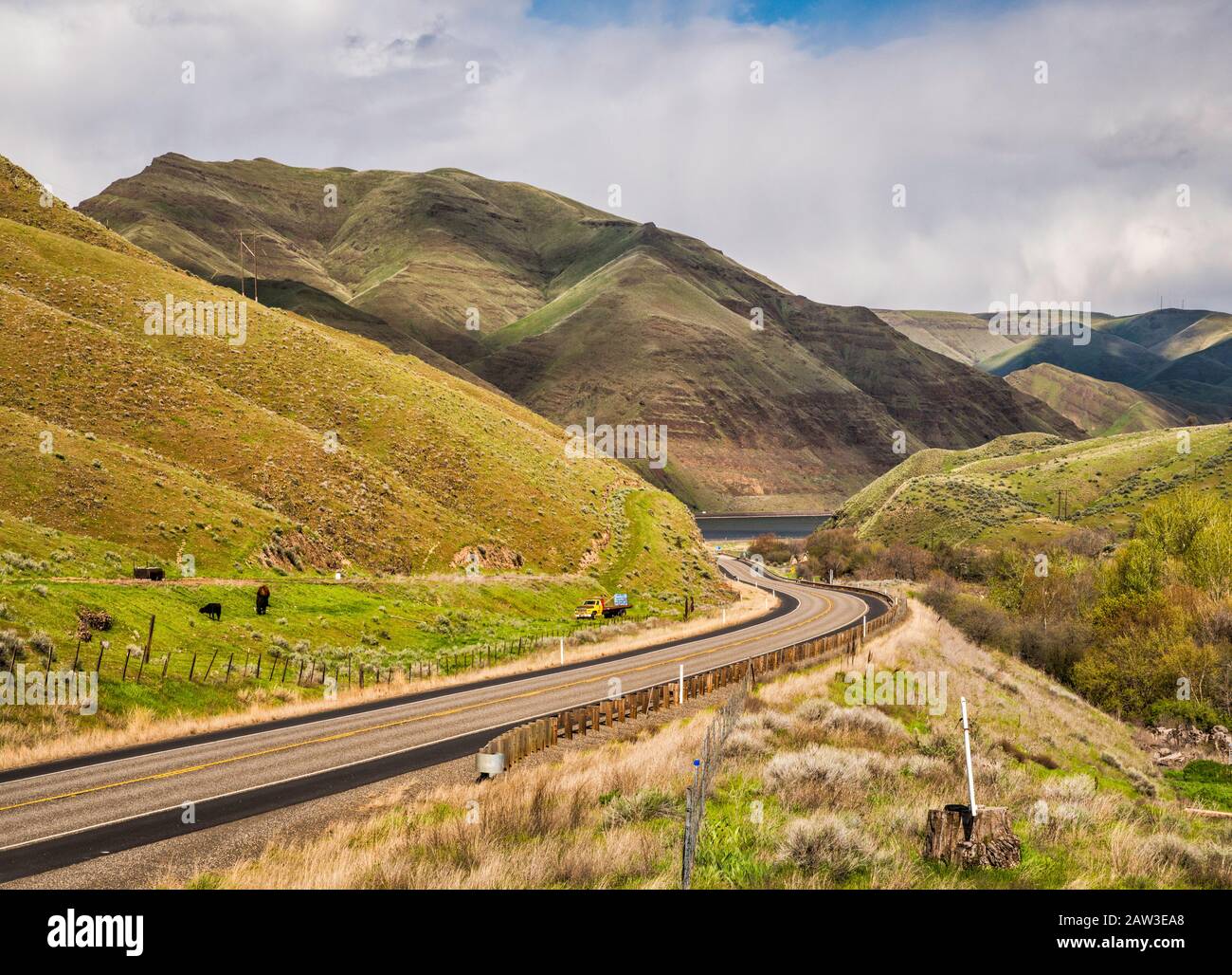 Highway 12 lewis clark trail hi-res stock photography and images - Alamy
