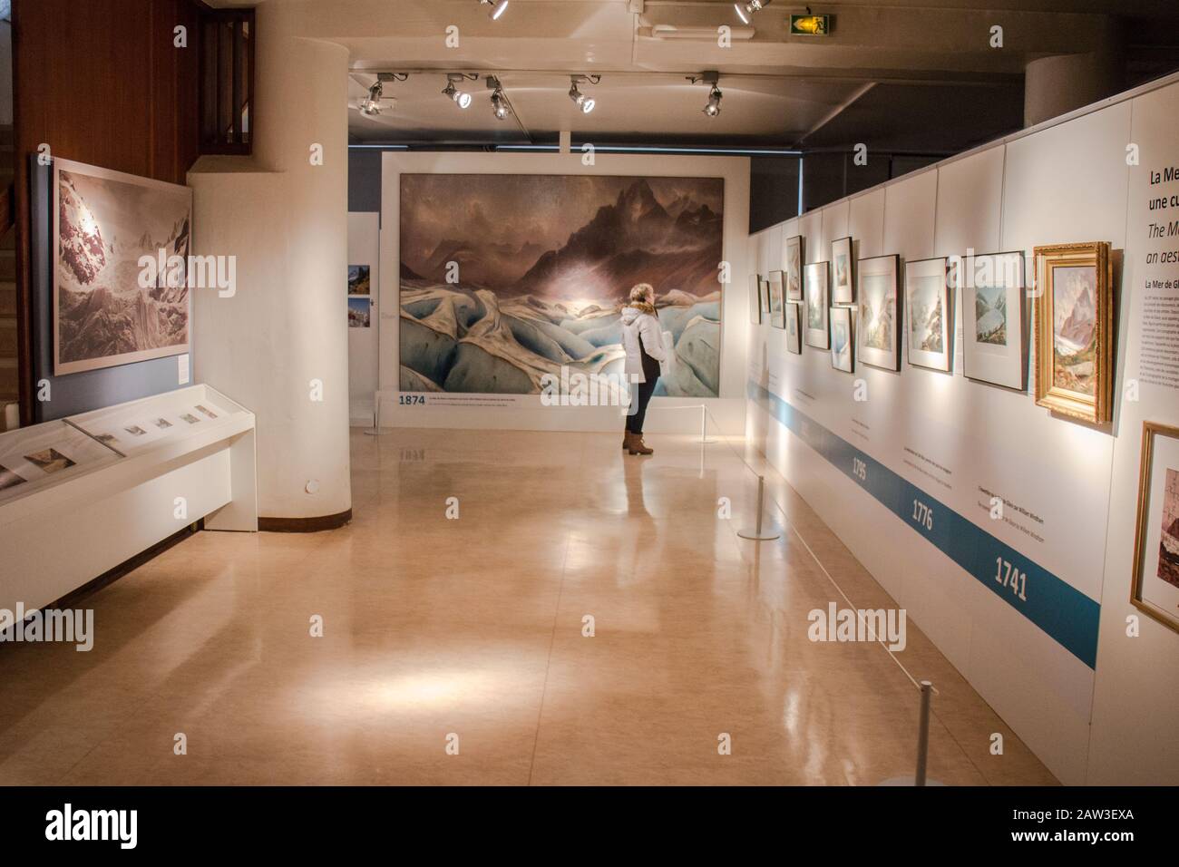 Musée Alpin,Chamonix : interior Stock Photo - Alamy